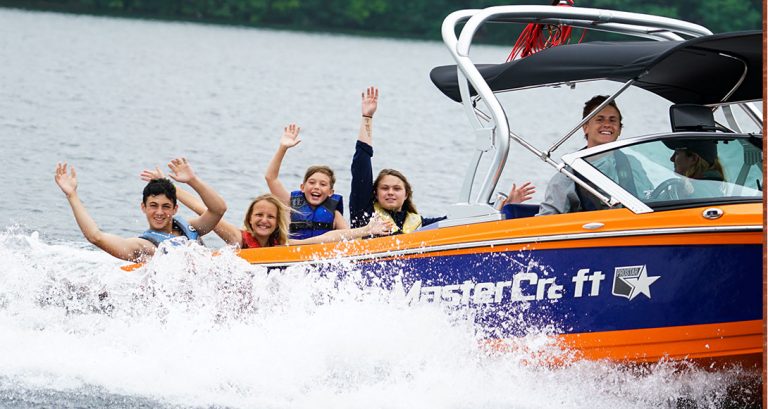 Waterfront, Swimming, Boating Program at Summer Camp